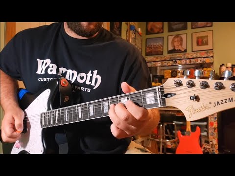 Warmoth Fender Jazzmaster loaded body hardtail | Reverb