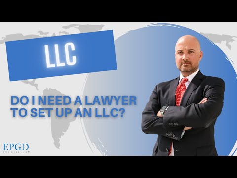 Do you need a lawyer to set up an LLC? #5MinutesWithEric
