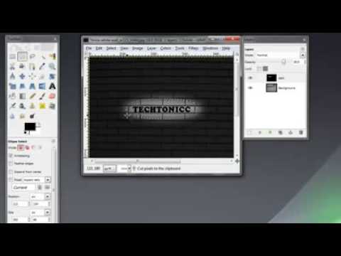 GIMP Tutorial Spotlight Effect YouTube