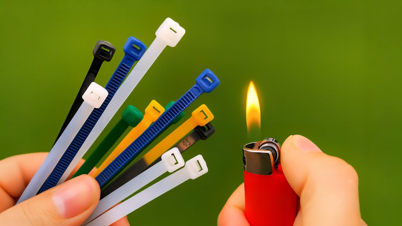 Millions of people don't know! 7 secret functions of cable ties