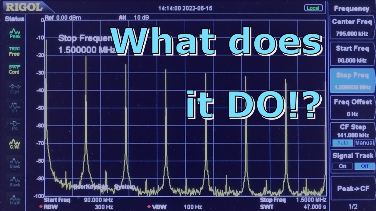 Spectrum Analyzers: The Nature of signals and what does a Spectrum Analyzer do for us (029a)