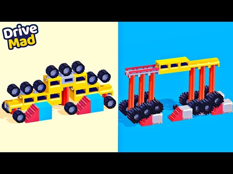 [DRIVE MAD PART-160] DRIVE ANB DRIVE GAME IN FANCADE 1 TO 9 LEVEL GAMEPLAY || GAMING CUBE