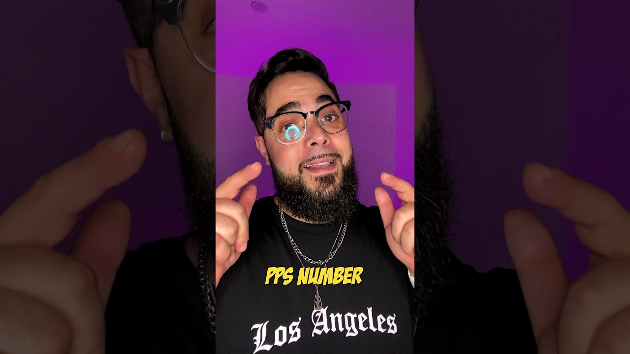 Como conseguir tu PPS Number #pps #vivirenirlanda #shorts