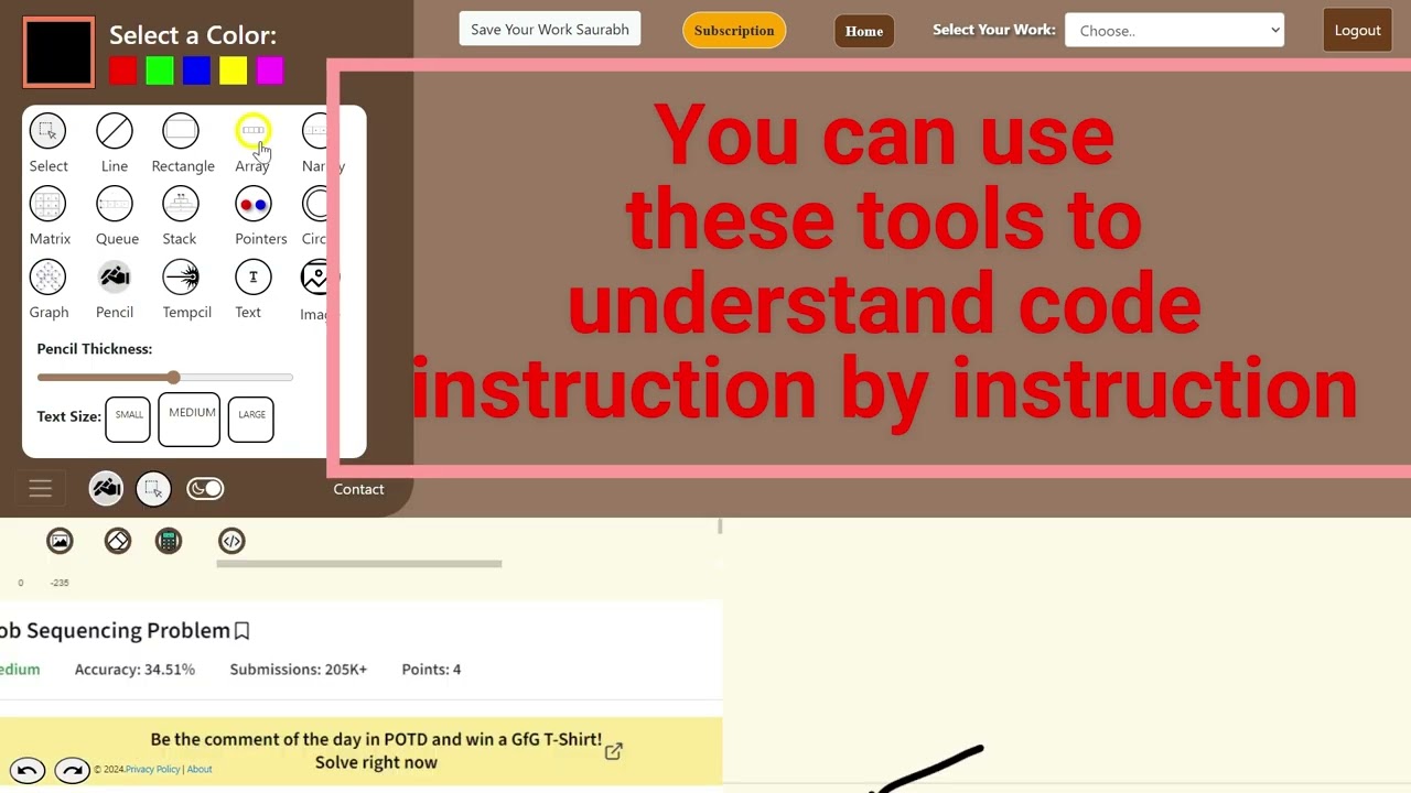 Revolutionize Your #coding Enhanced Tracking & Visualization for Tutors and #coders #datastructures
