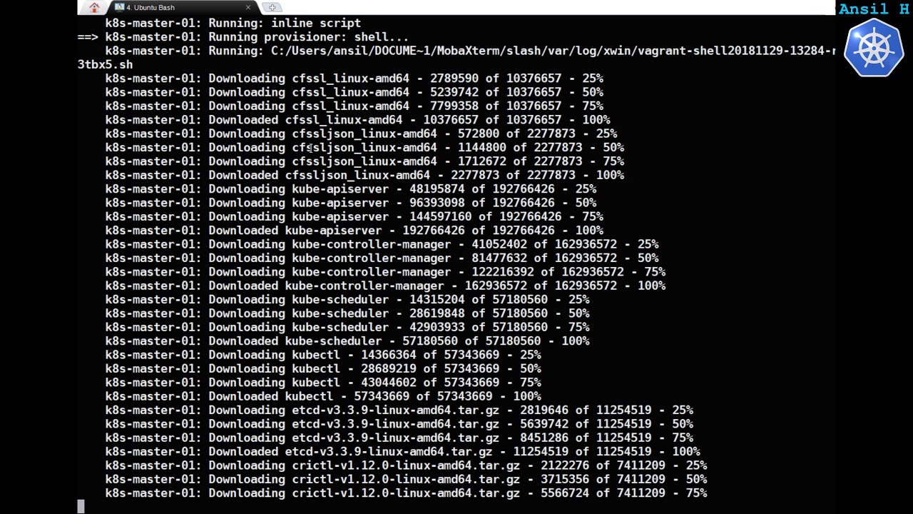 Deploy Kubernetes Cluster Using Vagrant and VirtualBox