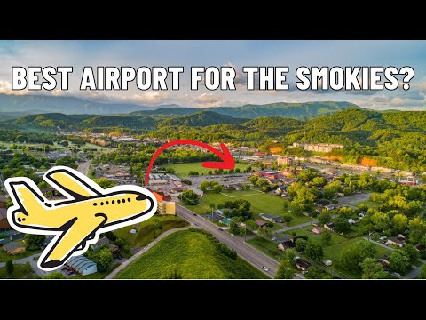What Is The Closest Major Airport To Gatlinburg & Pigeon Forge? (McGhee Tyson Airport Tour)