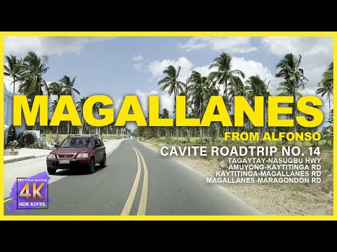 MAGALLANES Cavite Road Trip No. 14 | Where is the Remote Upland Town of Magallanes, Cavite? | 4K