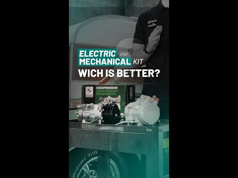 Do you know if it's better to install an electric or mechanical air conditioning in your vehicle?
