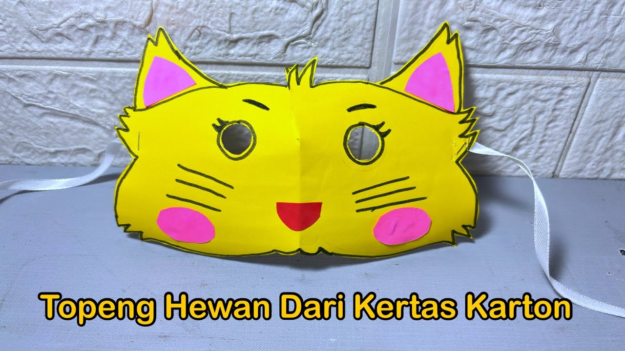 How to Make Animal Masks from Cardboard Easily