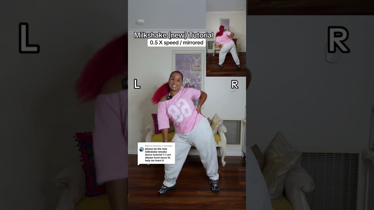 Milkshake dance tutorial