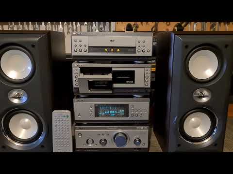 VINTAGE SONY 6 PIECE COMPONENT STEREO SYSTEM/3CD/TAPES/RADIO | Reverb