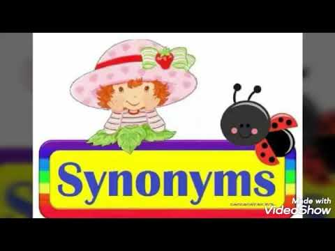 ENGLISH#SYNONYMS