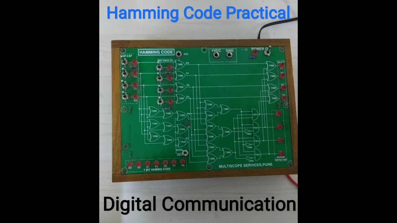 Hamming Code Practical