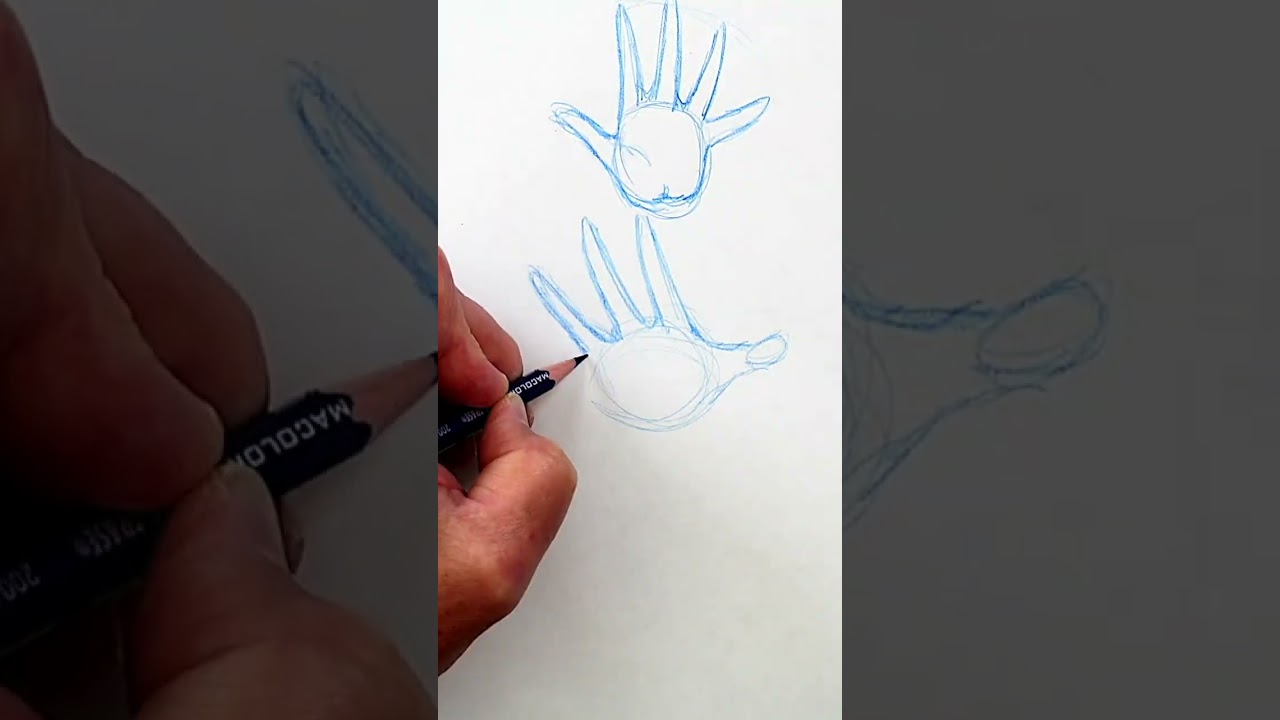 Let's Talk About Drawing Five-Fingered Cartoon Hands