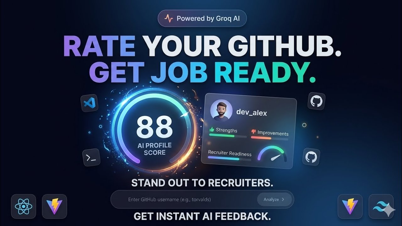 React + Groq AI: Building a High-Performance GitHub Profile Analyzer