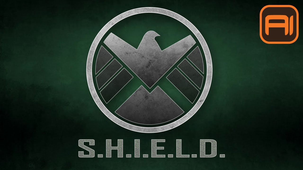 How to design SHIELD logo from Avengers movie vector using Adobe Illustrator | Bassito