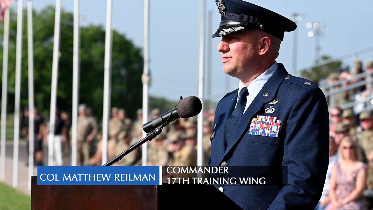 17th Training Wing Change of Command