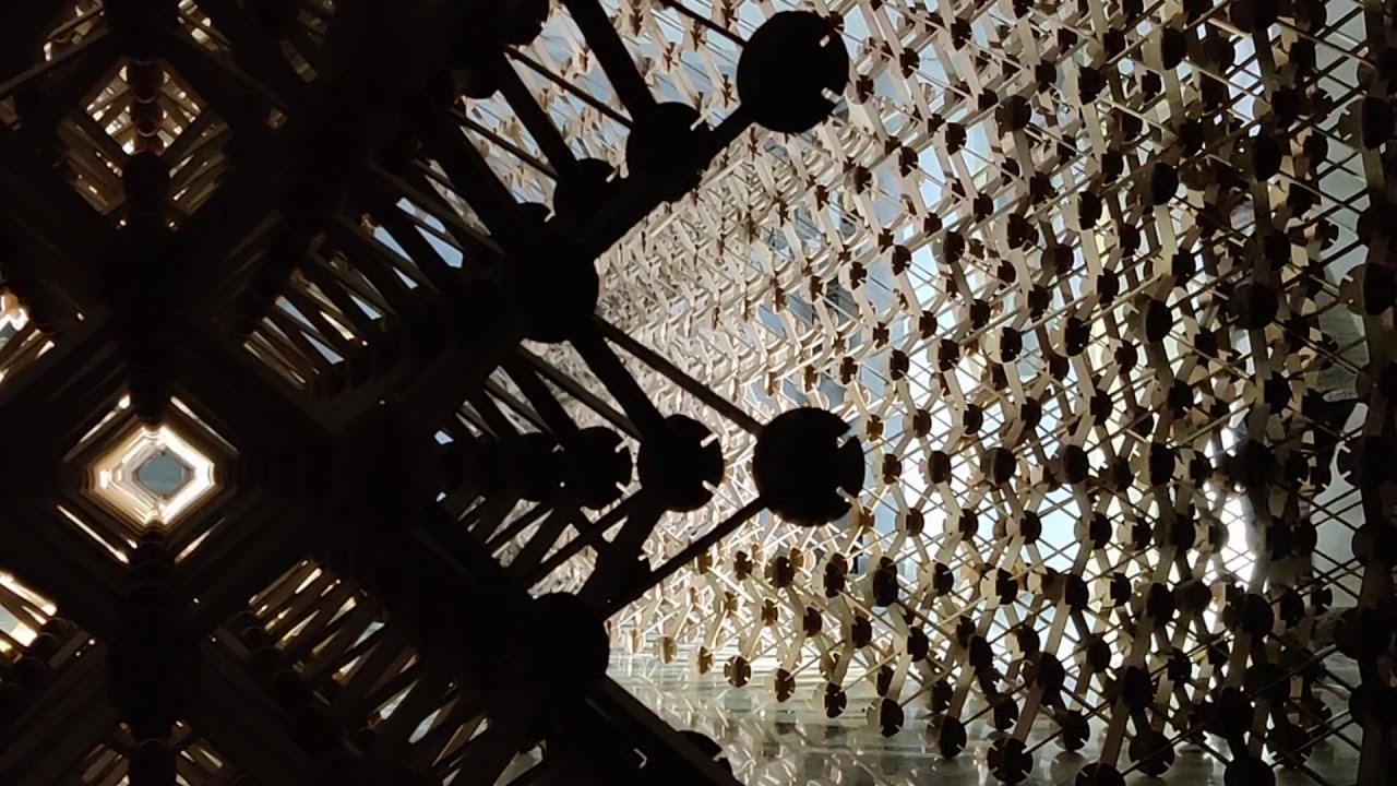 Plexus by Studio Symbiosis is a parametric pavilion that can be built in 1000+ ways