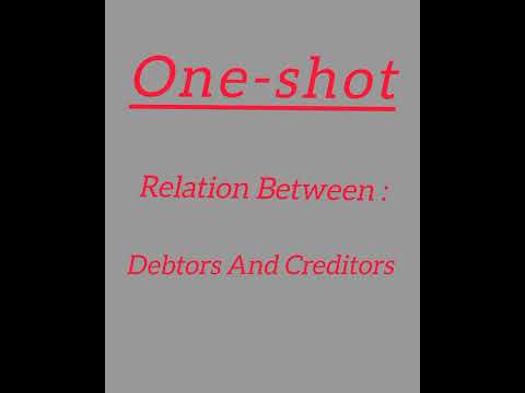 Who is Debtor and Creditor||meaning of Debtor and creditor||Debtors and creditors between relation||