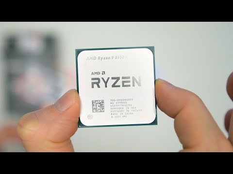 AMD Ryzen 9 5950X Processor Unboxing