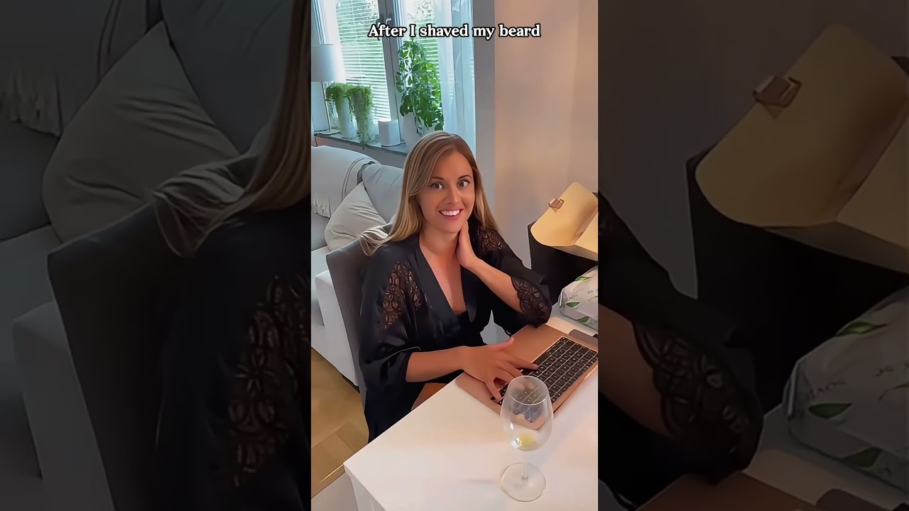 I shaved my beard... and my girlfriend freaked out!#bald #thefuture #relatable #nostalgia #stupid