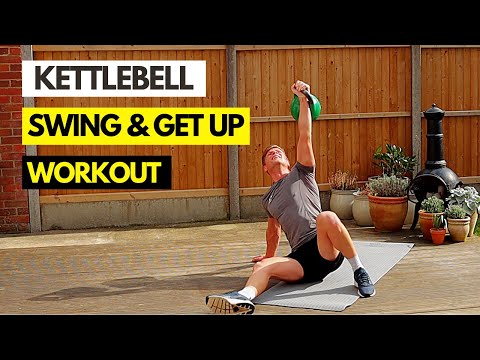KETTLEBELL WORKOUT // SWING & TURKISH GET UP // EMOM