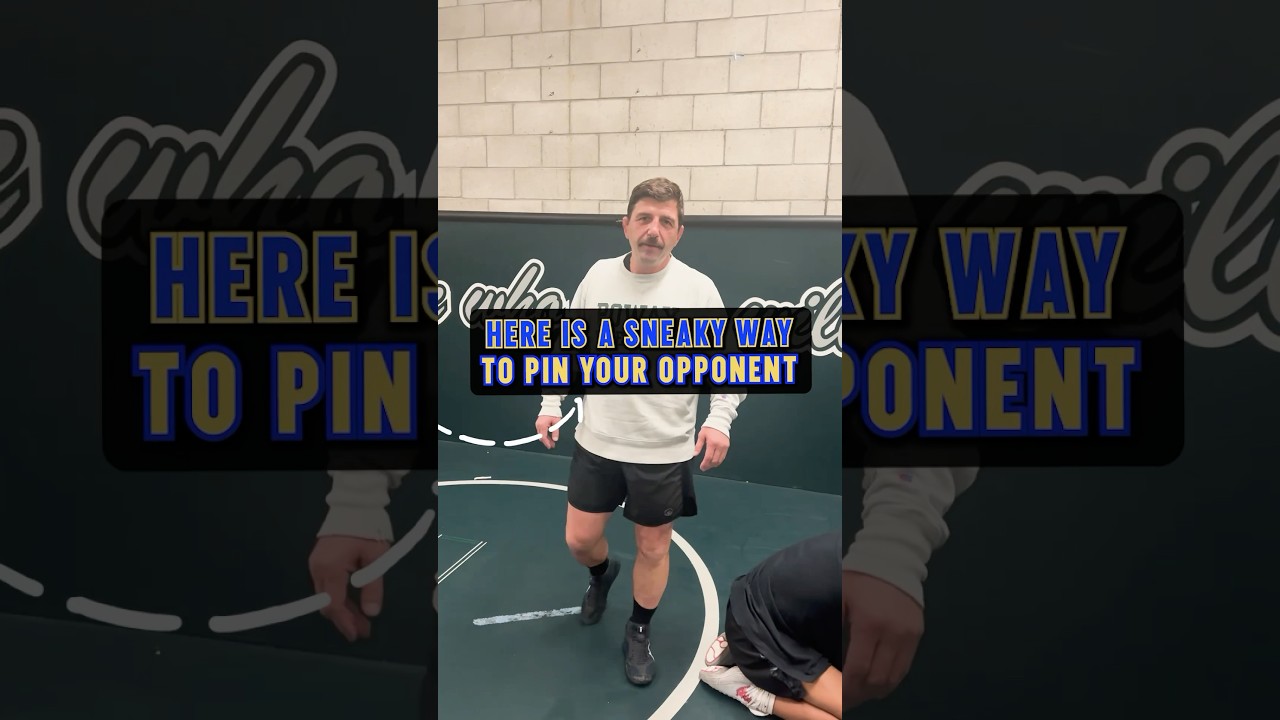 PIN your wrestling opponent with this sneaky technique! #wrestling #wrestlingtips #grappling