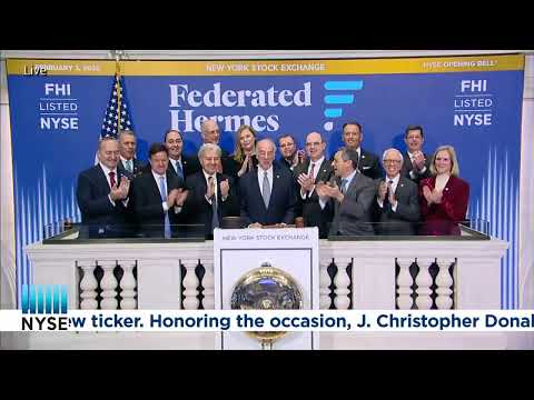 Federated Hermes, Inc. (NYSE: FHI) Rings The Opening Bell®
