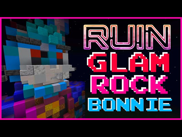 FNAF RUIN | Ruined Glamrock Bonnie Minecraft Map