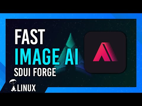 EASY & FAST Image AI on Linux | SDUI Forge | Install & Usage Guide