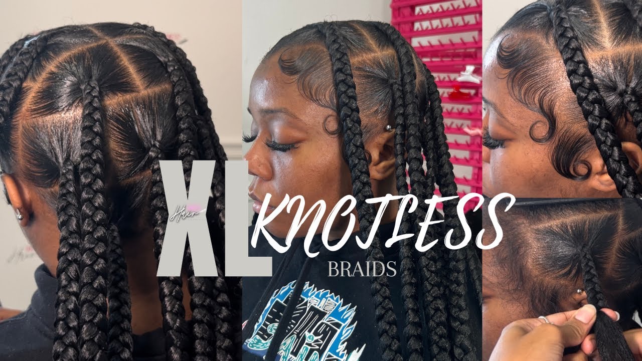 DAEDOHAIR  XL KNOTLESS TUTORIAL