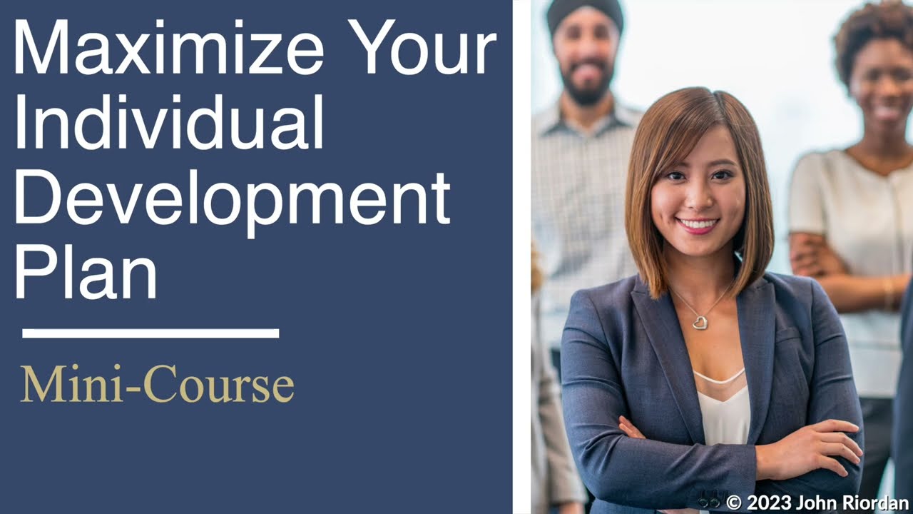Do you have a USEFUL Individual Development Plan? FREE Mini Course!