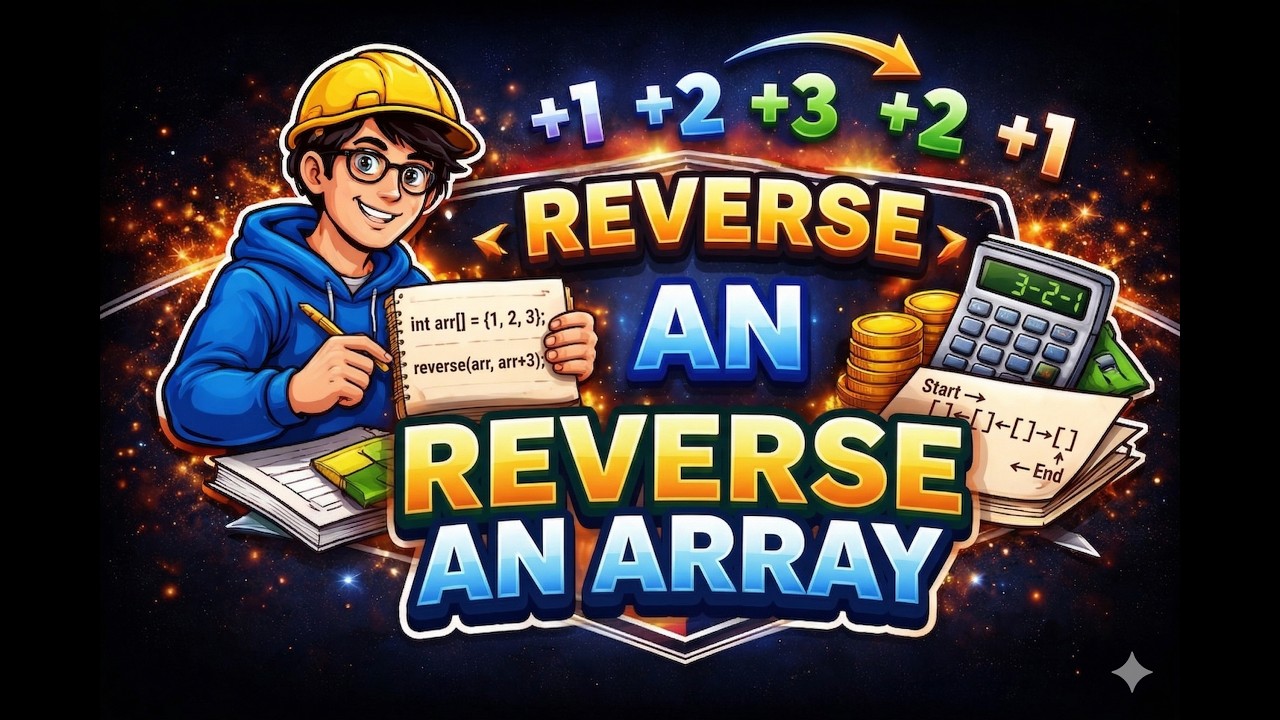 Reverse an Array | GFG (GeeksforGeeks) | Quick Code 🚀