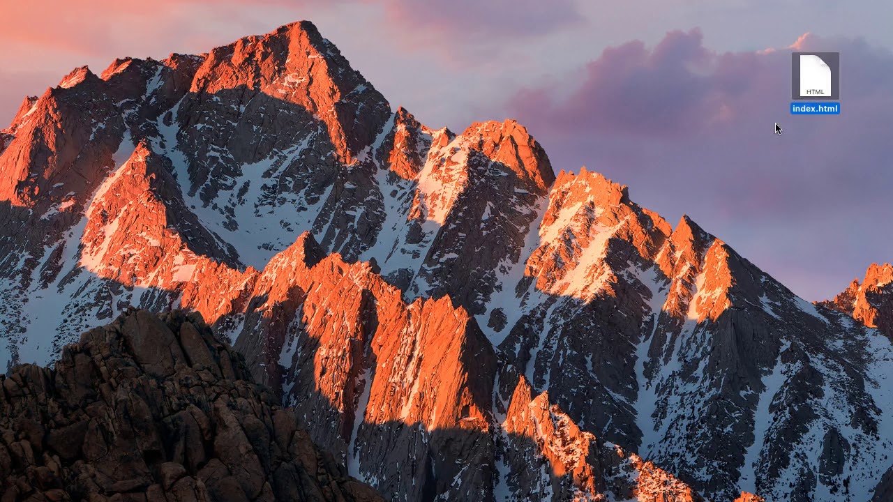 Publish an HTML page in your github account