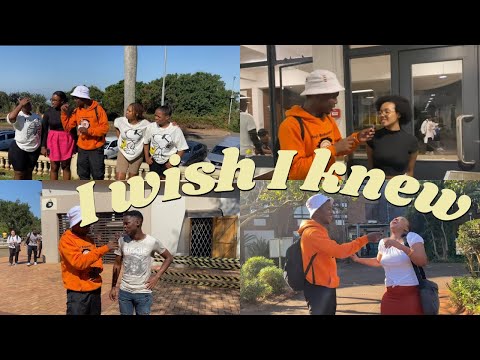 THINGS I WISH I KNEW BEFORE COMING TO UNIVERSITY |UKZN EDITION