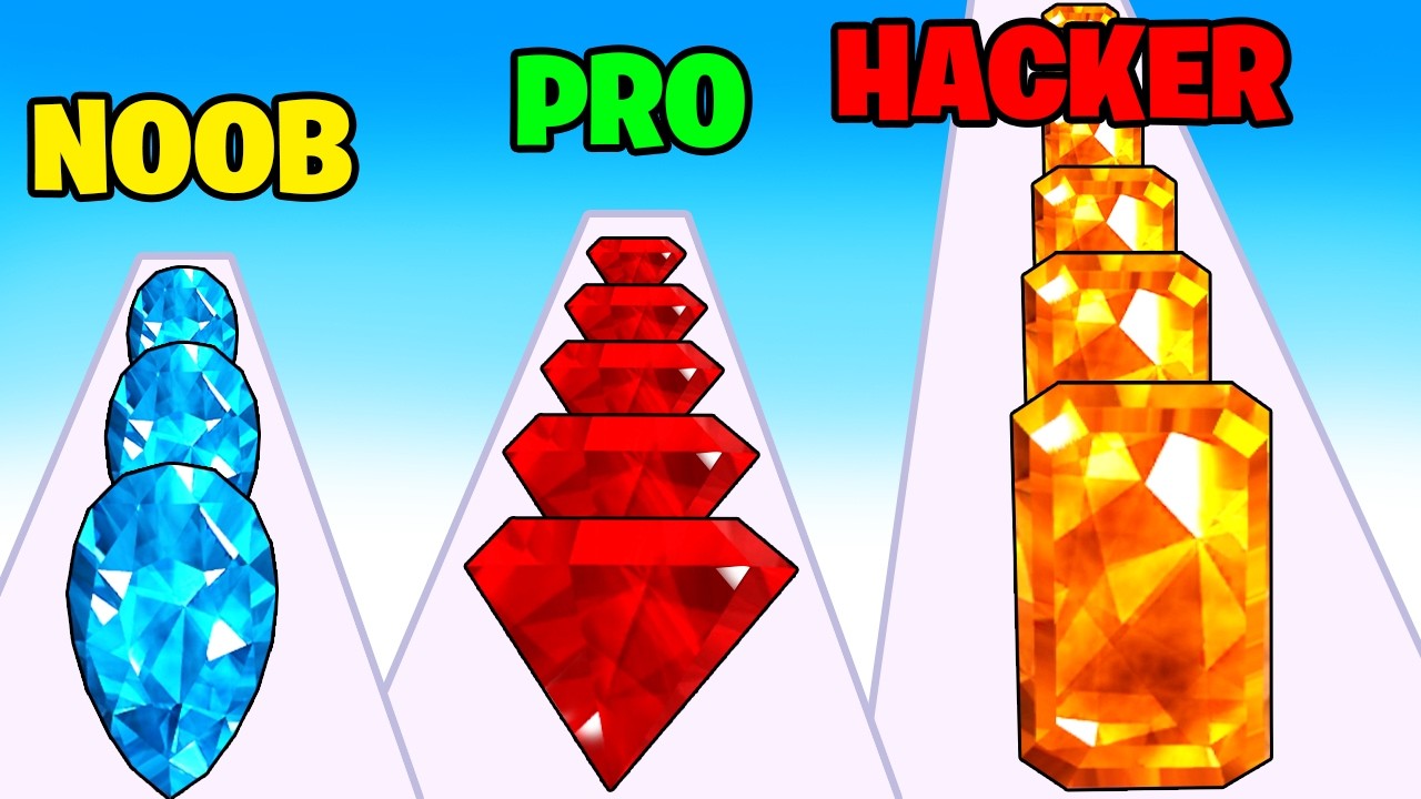 $1 RUBY vs $1,000,000 DIAMOND! - Gem Stack