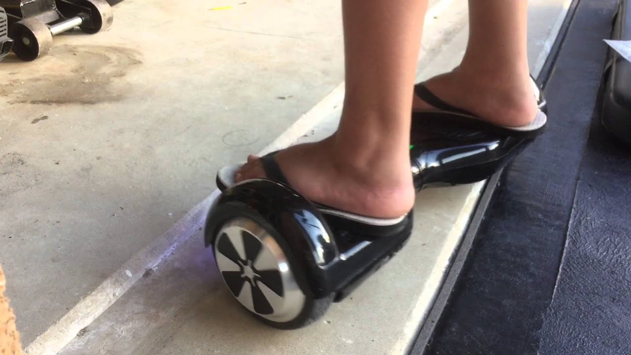 How To Go Over A Hump With Hover board Tutorial