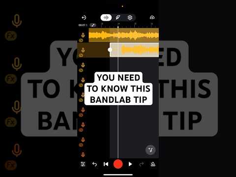 THE BEST TIP FOR BANDLAB BEGINNERS #bandlab #tipsandtricks #tips #beginners #bandlabtrap