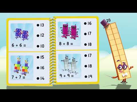 Hot Dots® Numberblocks® Activity Book 11–20 & Interactive Pen