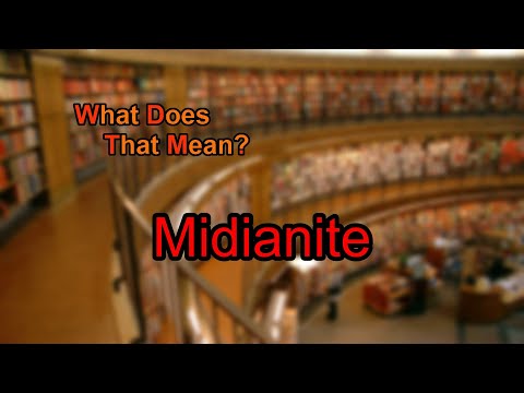 What does Midianite mean?