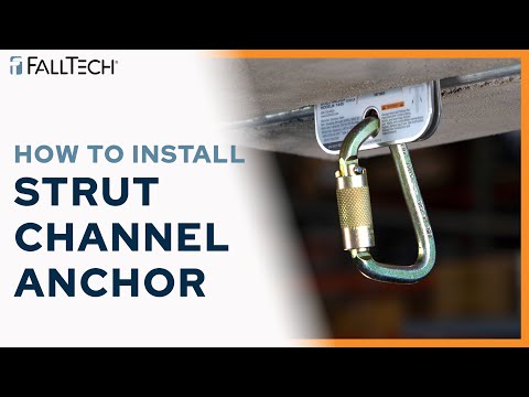 How to Install a Strut Anchor