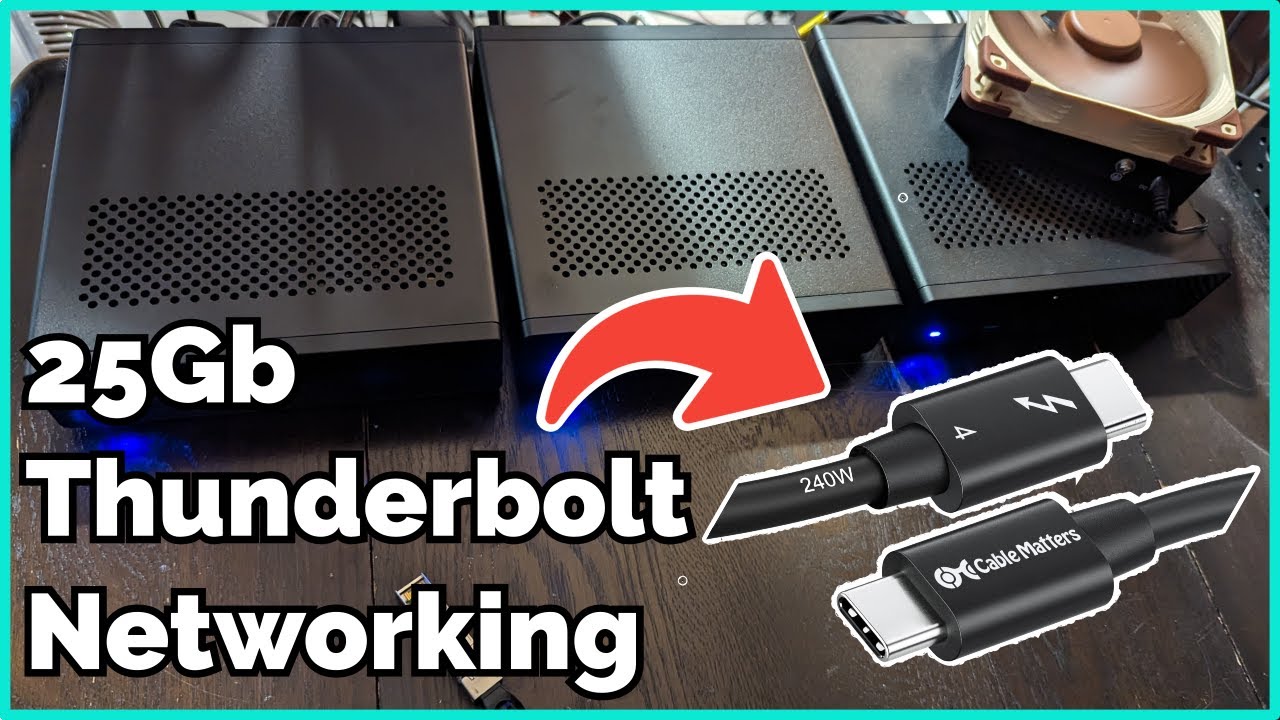 Thunderbolt Networking is FAST & CHEAP!