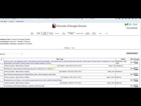 Finding Library of Congress Subject Headings