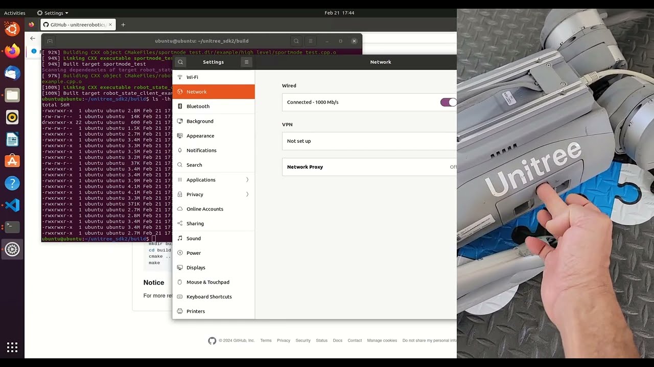 Unitree Go2 Getting Started with Unitree SDK2 C++ Repository