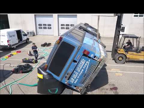 Safe-Tec videodemonstration - Wheelducks and Savatech Airbags