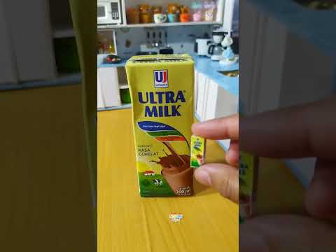 Susu ultra mini vs susu ultra besar #shorts #milk #ultra