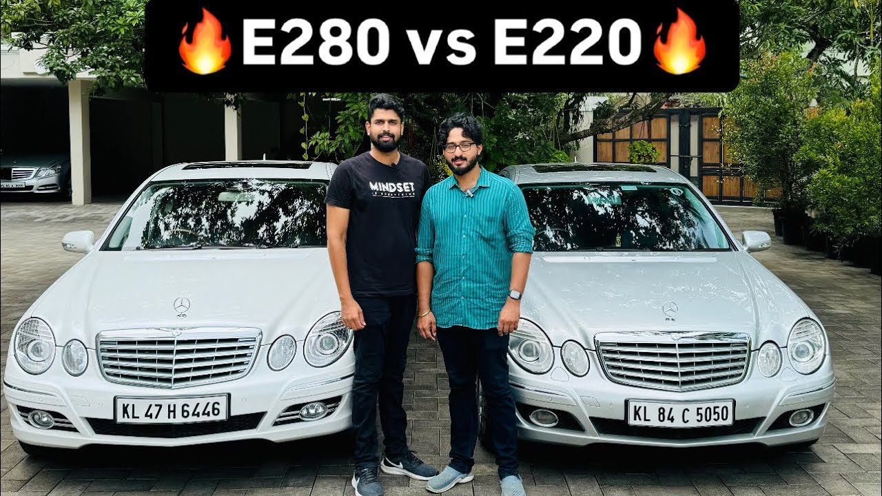 Mercedes Benz E280 vs E220 @premiumwheelskerala