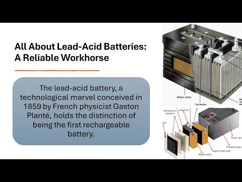All About Lead-Acid Batteries: A Reliable Workhorse