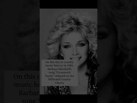 On this day in country music history in 1984 Barbara Mandrell hit the charts #countrymusic #80smusic