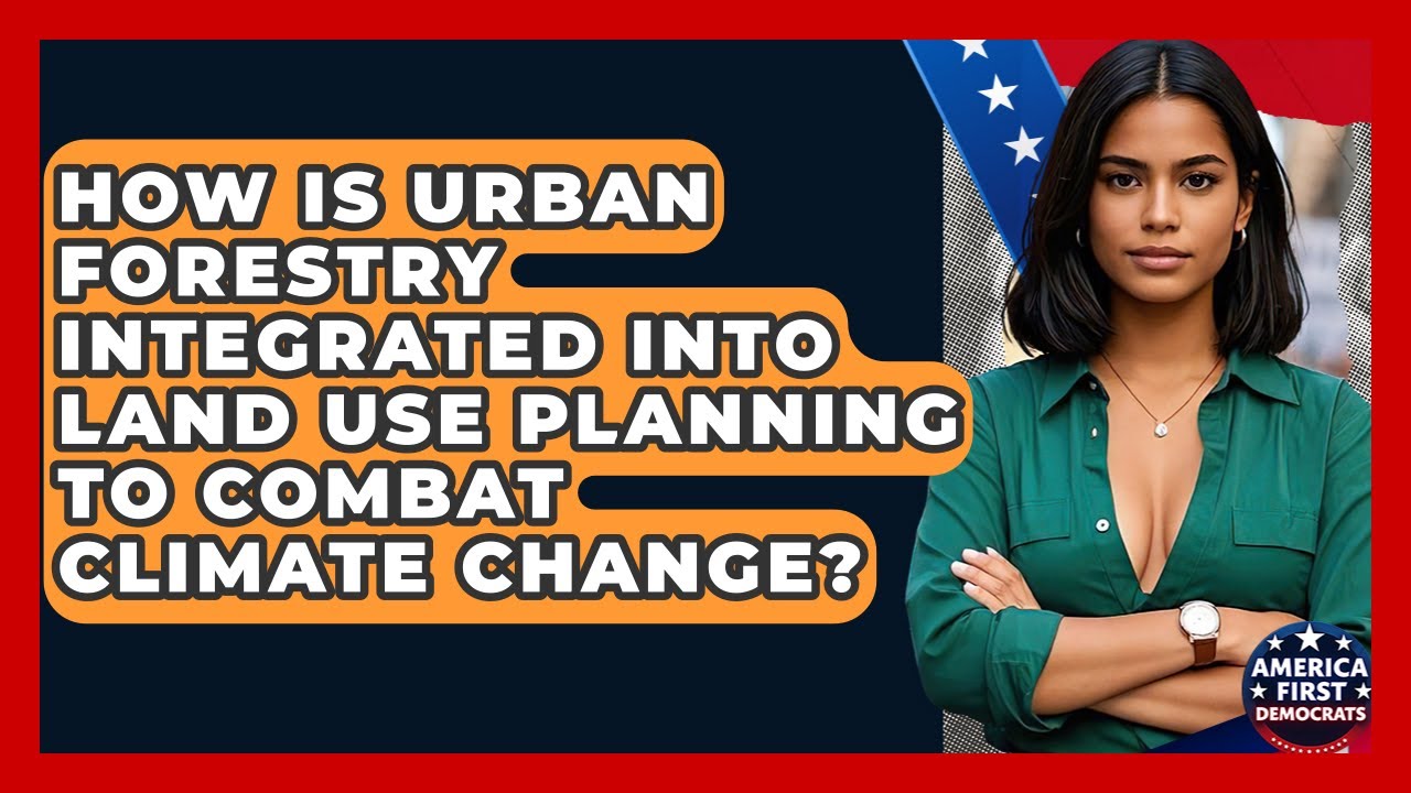 How Is Urban Forestry Integrated Into Land Use Planning To Combat Climate Change?